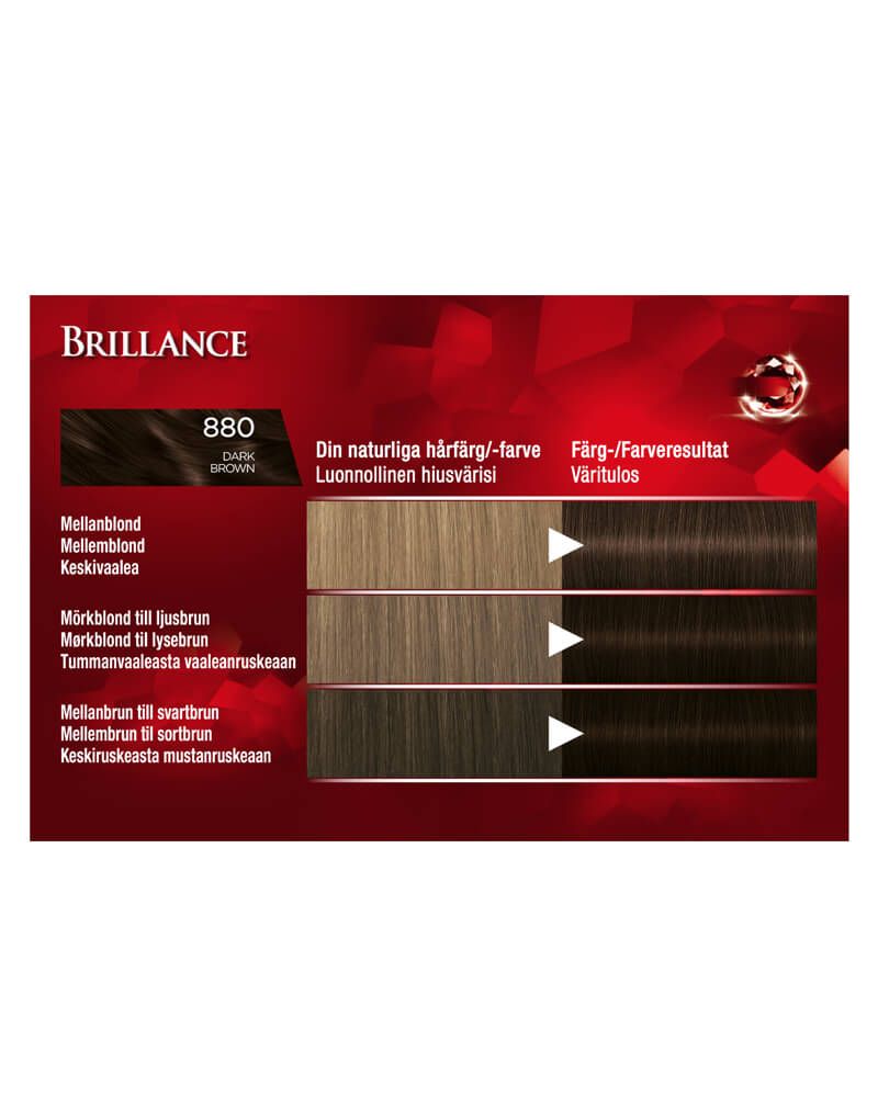Schwarzkopf Brillance 880 Dunkelbraun